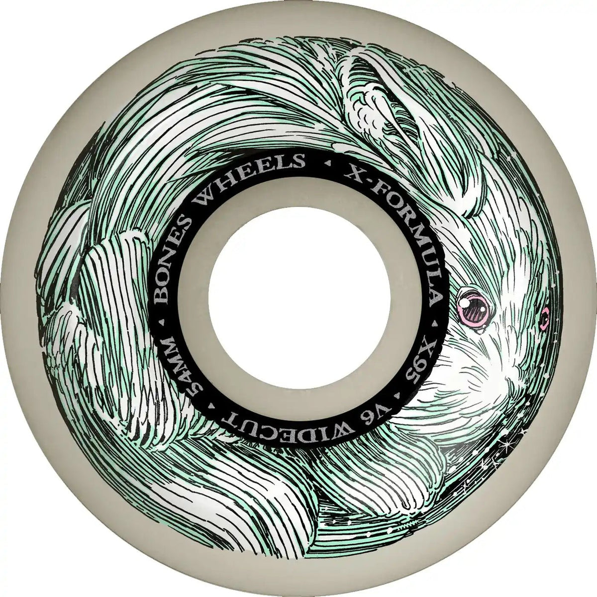 Bones 54mm 95A V6 X-Formula Money Bunny Wide Cut Wheels – Freedom Skateshop