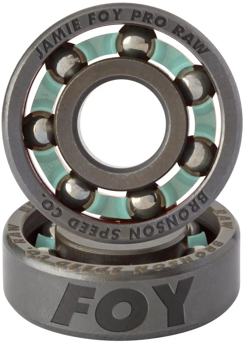 Bronson Jamie Foy Pro Raw Bearings – Freedom Skateshop
