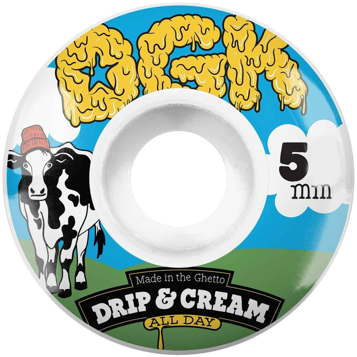 DGK 51mm 101A Drip Cream Street Formula Wheels – Freedom Skateshop