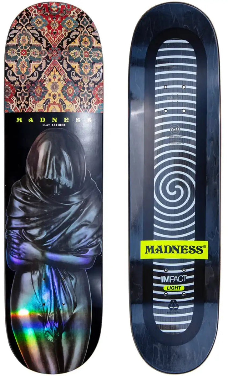 Madness Kreiner Clay Shelter 8.25 Impact Light Deck – Freedom Skateshop