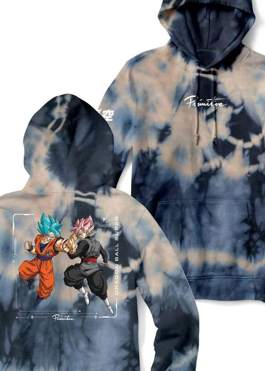 Primitive X Dragonball Z Super Goku Versus Washed Hooded Sweatshirt Na ...