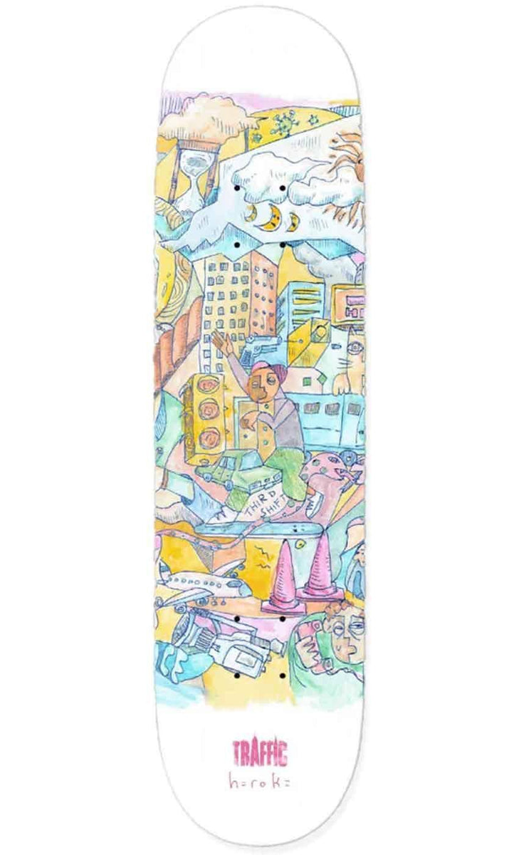 Traffic Hiroki Scramble Cossing 8.125 Deck – Freedom Skateshop