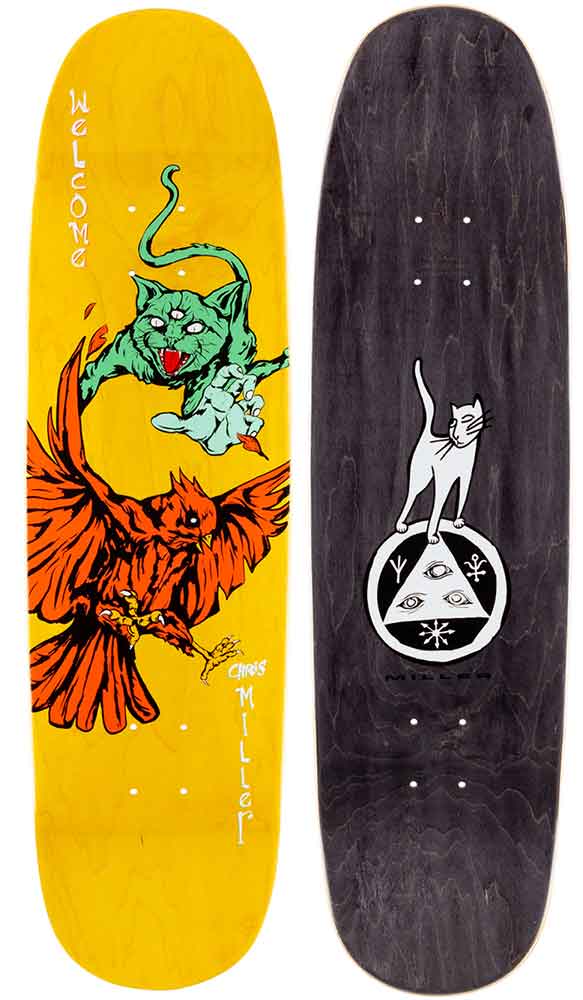Bienvenue Miller Prequel On Catblood 2.0 8.75 Deck – Freedom Skateshop