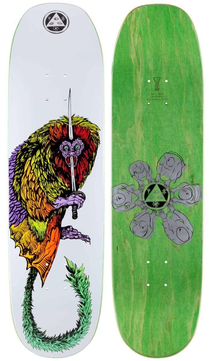 Welcome Tamarin On Moontrimmer 2.0 8.5 Deck White – Freedom Skateshop